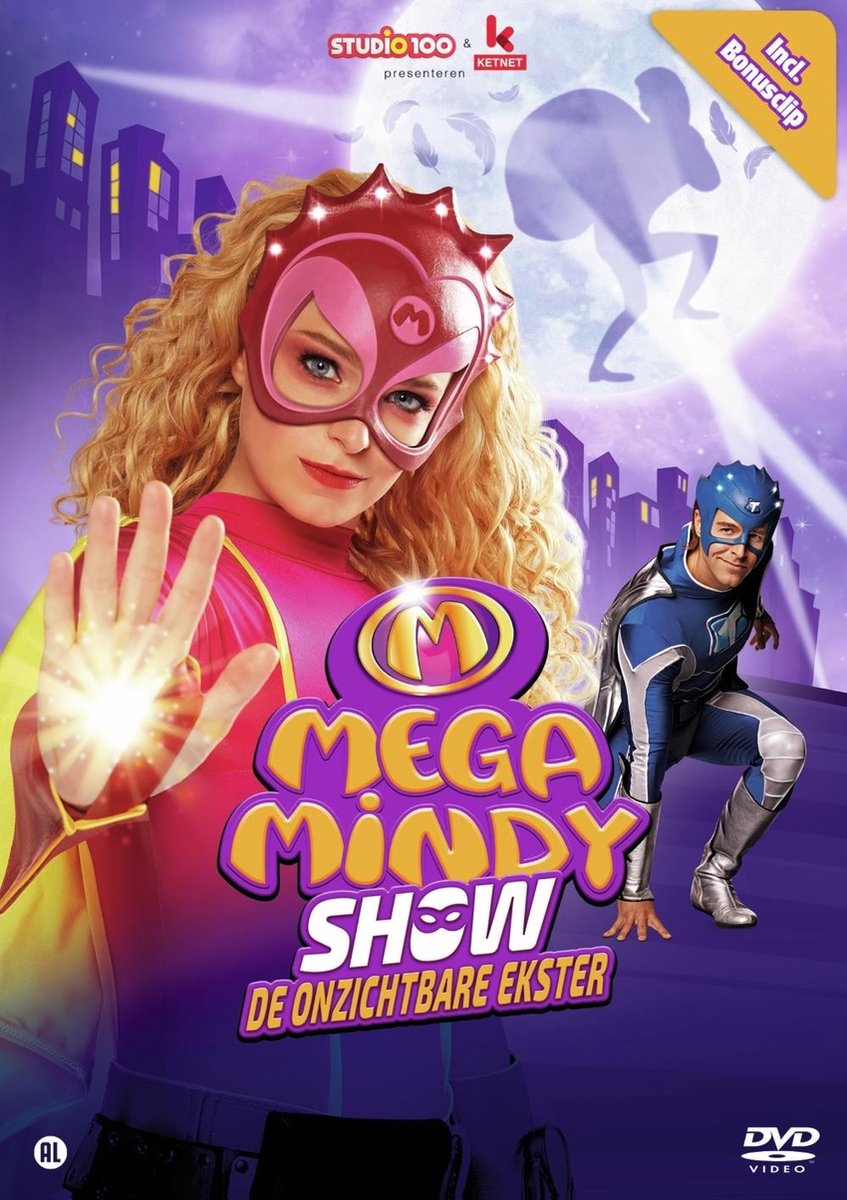 Mega Mindy - De Onzichtbare Ekster (DVD) (Dvd), Lotte Stevens | Dvd's | bol