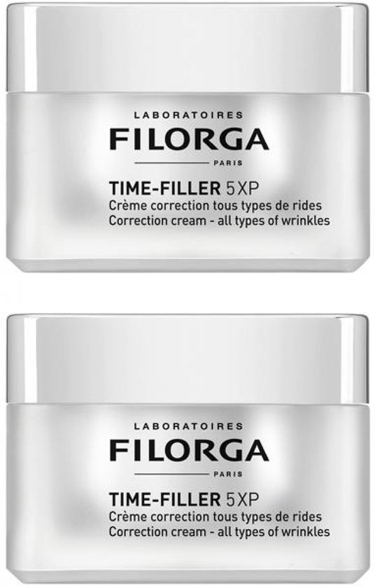 Filorga TIME-FILLER 5XP Rimpelcorrectiecrème Alle Soorten Set van 2 x ...