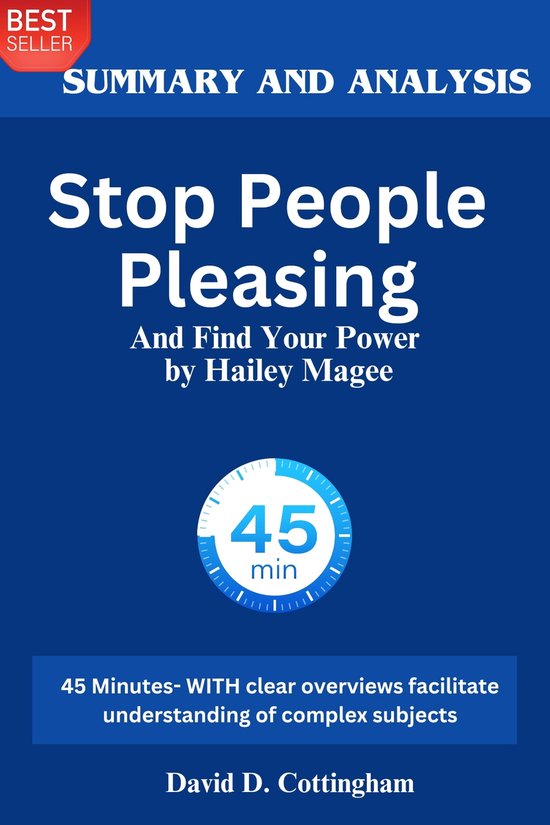 Top pick summary 67 - Summary of Stop People Pleasing (ebook), David D ...