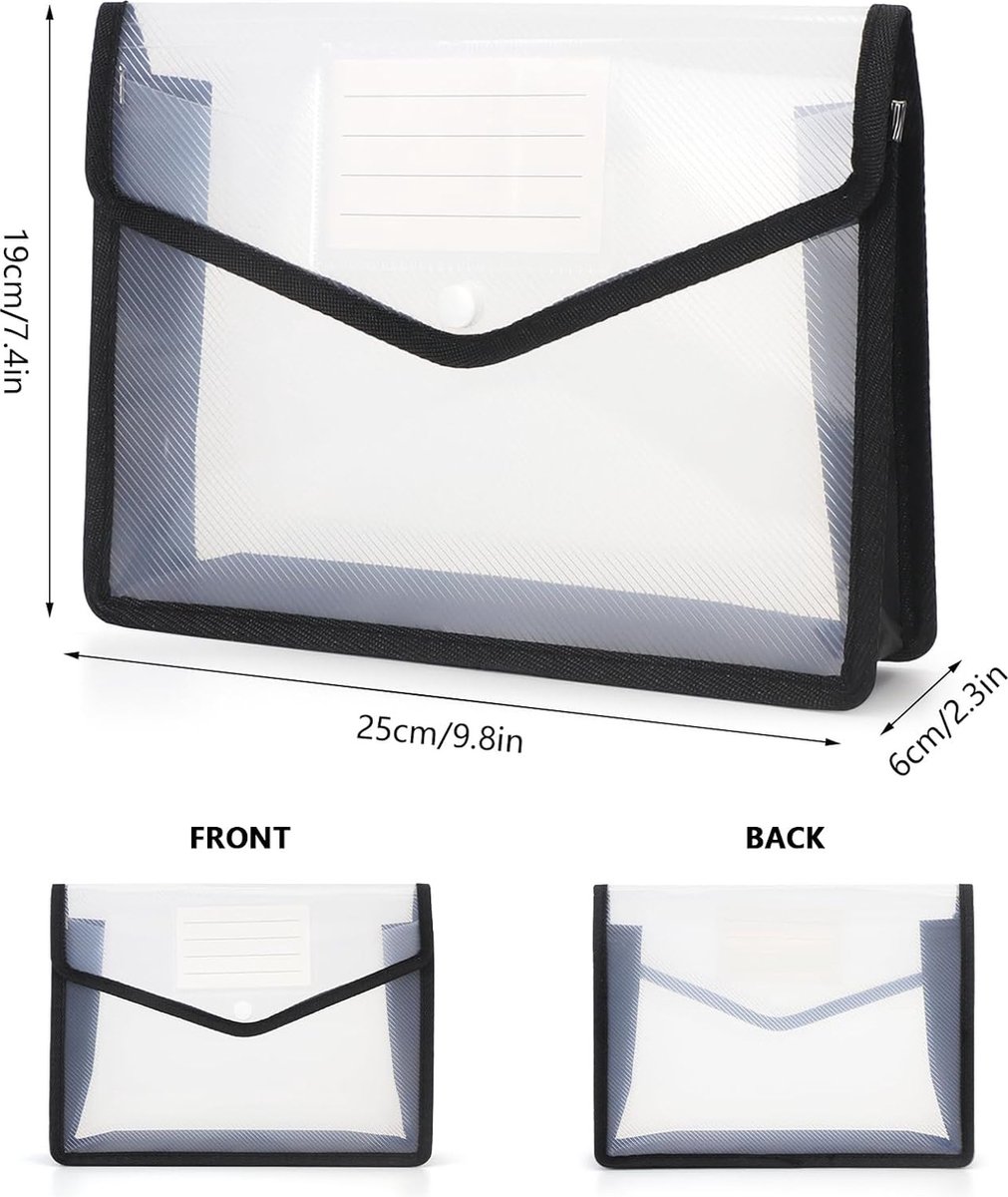 Documententas A5, documentenmap A5 kunststof, verzamelmappen ...