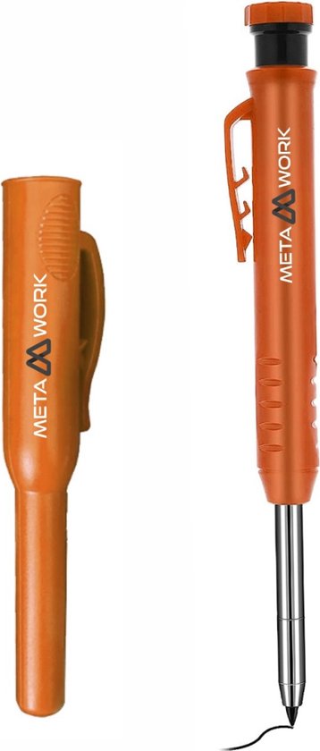 META WORK - Set - 3 potloden - Oranje kunststof - Pica dry ...