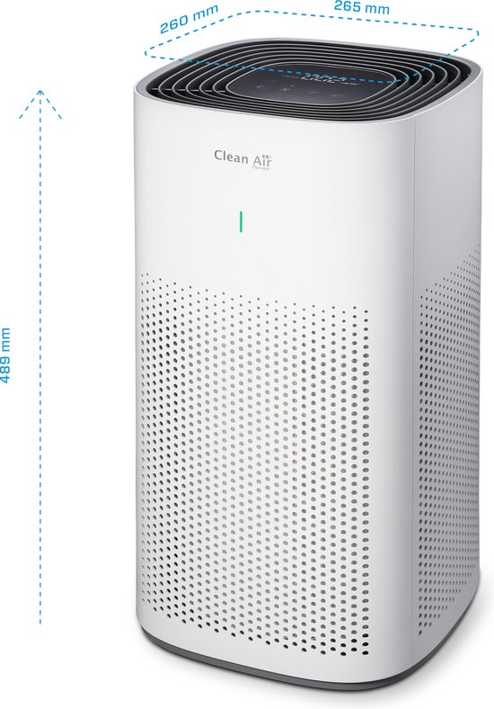Clean Air Optima® CA-507 Smart + CA-505 Smart - Intelligente HEPA Ionisator... | bol