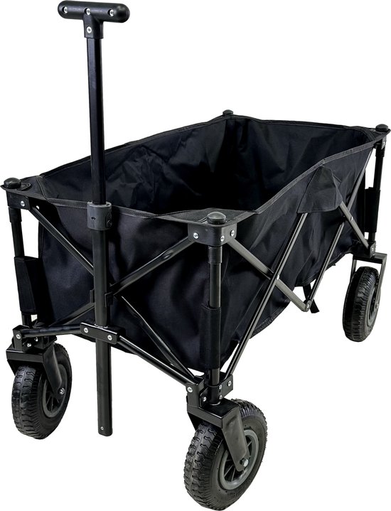 Bolderkar opvouwbaar - draaibare luchtbanden - stevig frame - 80 kg ...