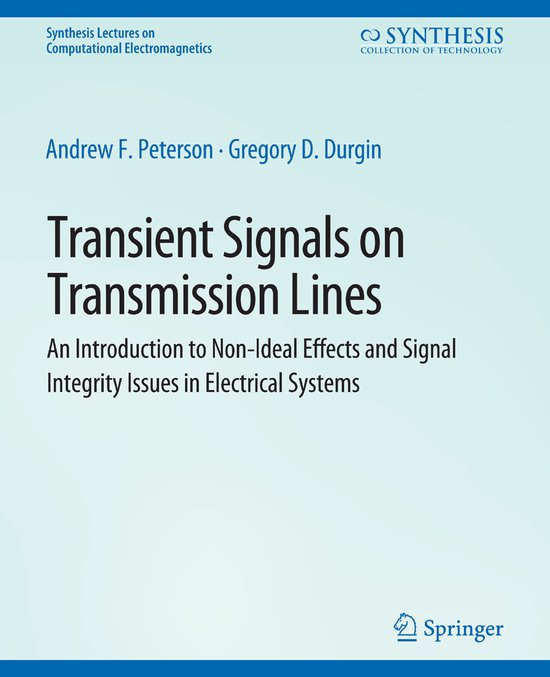 Synthesis Lectures on Computational Electromagnetics- Transient Signals on... | bol