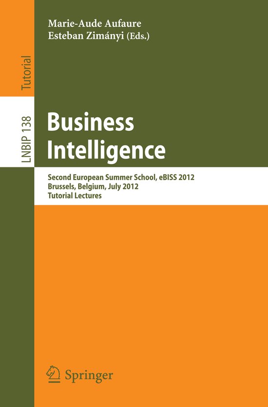 Lecture Notes In Business Information Processing Business Intelligence Bol
