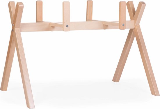 Childhome Tipi Staander Voor Moses Mand + Baby Gym - Hout - Naturel ...