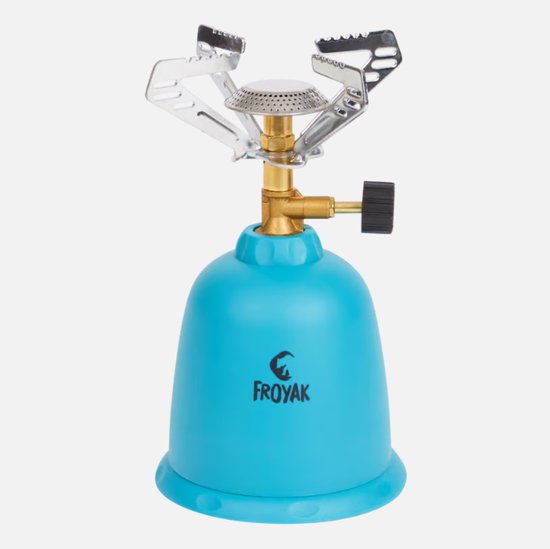 Froyak- Gasbrander - 1-pits - Ø 21 x 12 x 12 cm - Kampeerbenodigdheden ...