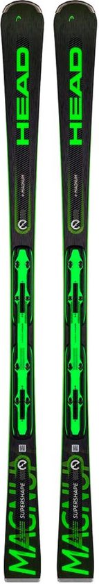 HEAD - supershape e-magnum + prd 12 gw - Ski heren - Zwart-Groen | bol