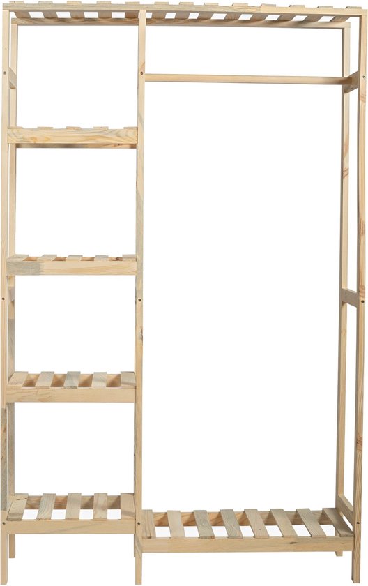 In And OutdoorMatch Kleerkast Smash - Open Kast - 160x100x30cm ...