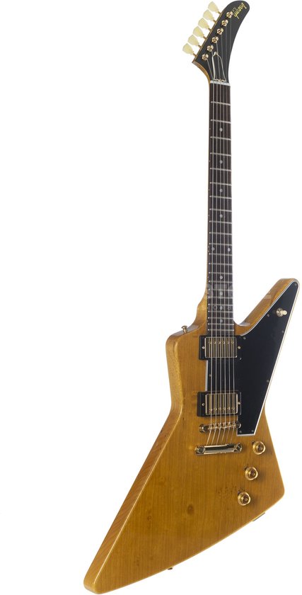 Gibson 1958 Korina Explorer Reissue Natural Black Pickguard #811297 ...