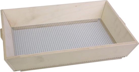 Zeef, 20 x 32 cm, bruin, 40 x 29 x 7 cm, 843 | bol