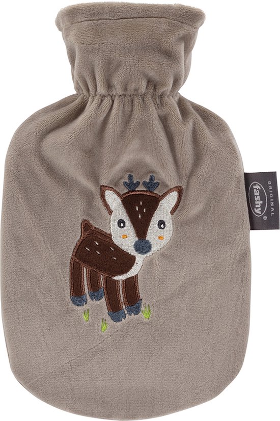 Fashy kruik ree / hert met geborduurde print bruin 0,8L ...