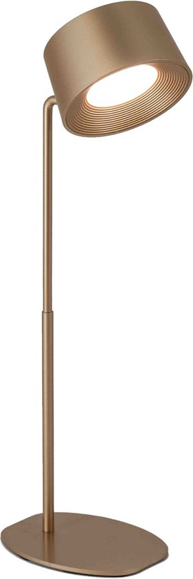 HomeBound by KY | Bureaulamp Design LED op accu rosé goud | 12x12x35cm ...