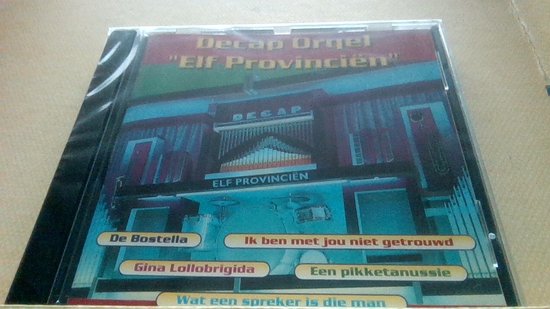 DECAP ORGEL ELF PROVINCIEN, WIJ ZIJN DE JONGENS VAN PLEZIER | Muziek | bol