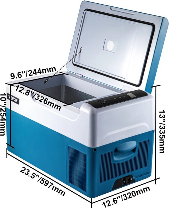 Livano Koelbox - Koelbox Elektrisch - Koelbox Elektrisch 12v 230 Volt - Koelbox 12v -... | bol
