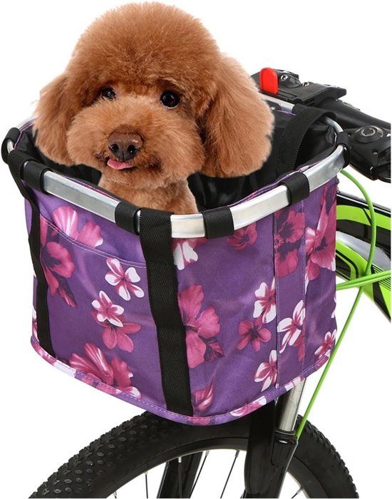Hondenfietsmand - Waterdicht kattenzitje voor huisdieren - Front ...
