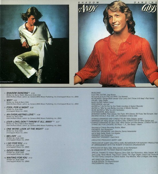 Shadow Dancing, Andy Gibb | CD (album) | Muziek | bol