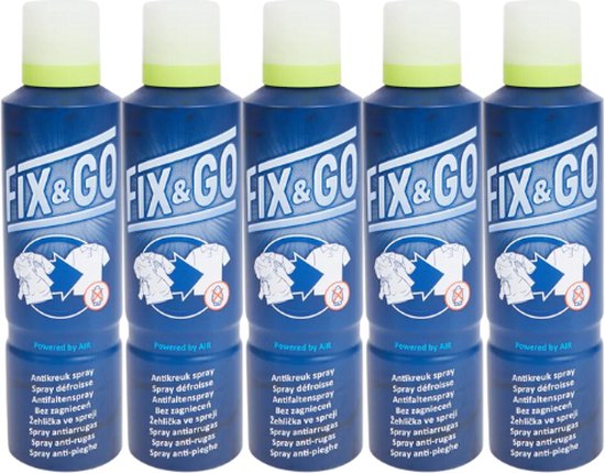 5x Spray Anti-Plis Fix and GO - 200 ml - Résultats en 10 secondes ...