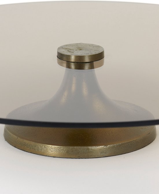 Light & Living - Schaal DANULA - Ø25x6cm - Bruin | bol