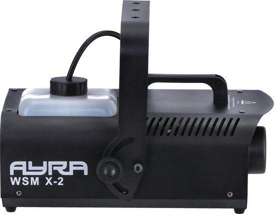Ayra WSM X-2 rookmachine 1200W DMX + remote | bol