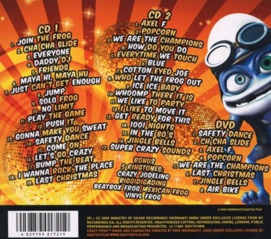 Best Of Crazy Hits, Crazy Frog | CD (album) | Muziek | bol