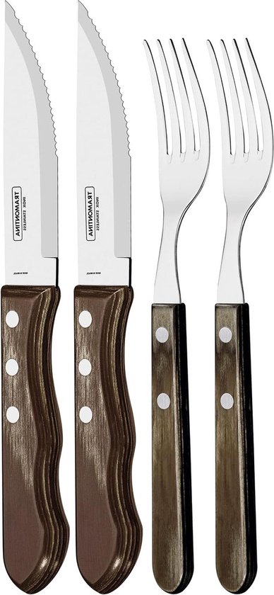 Barbecue Set - Licht Zwart (4-delig) Multi Colour van Tramontina ...