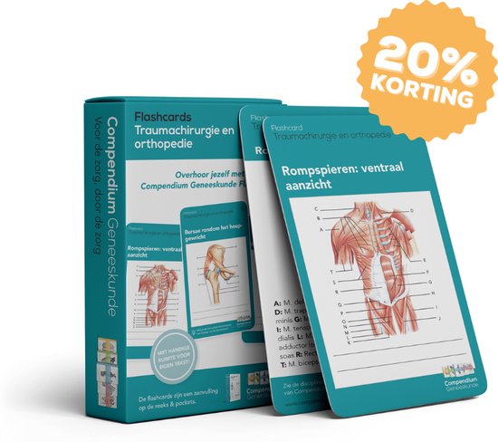 Flashcards Traumachirurgie & Orthopedie | bol