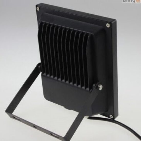 LED Straler Buitenlamp - Bouwlamp - Floodlight flat IP65 - 3000K 50W ...