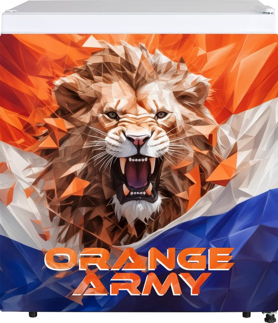 EVBA0106 - Orange Army Edition - Bierkoelkast - Wit - 45 Liter - E ...