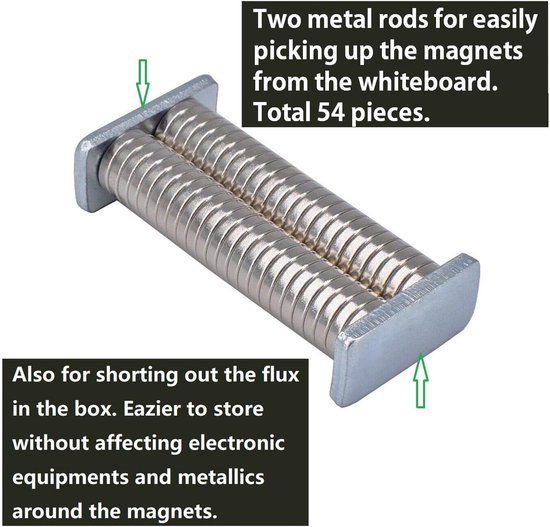 Magneten - neodymium magneten ,52 stuks | bol