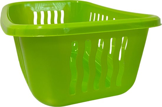 Wasmand - 30 Liter - Groen - 56x38x21- 1 stuk | bol