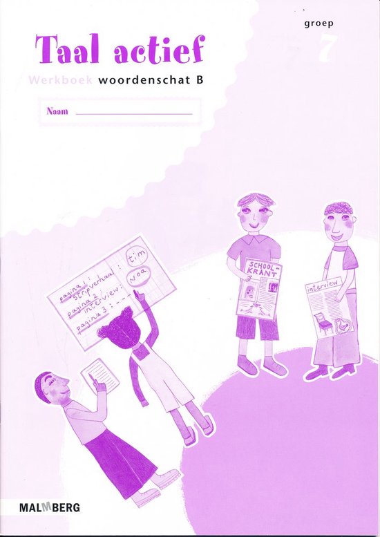 Taal Actief versie 3 Werkschrift Woordenschat B groep 7 (per set van 5 stuks) |... | bol