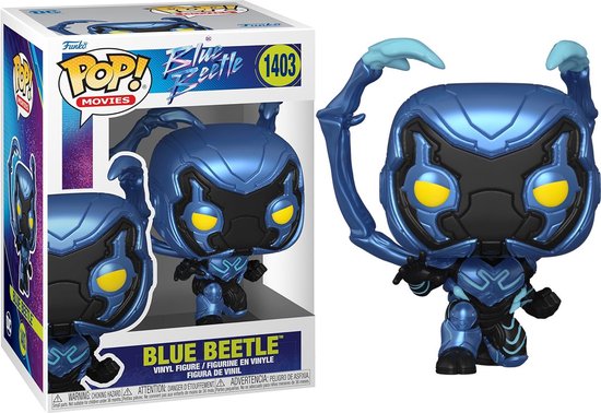 Funko Pop! DC Comics Blue Beetle #1403 - With chance of chase | bol