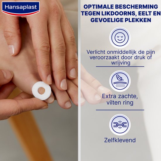 Hansaplast Anti Drukringen Pleisters - Voet Verzorging ...
