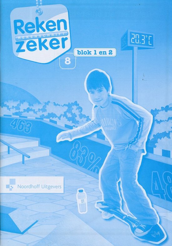 Reken Zeker Rekenschrift blok 1 en 2 groep 8 (per pak 5 stuks ...