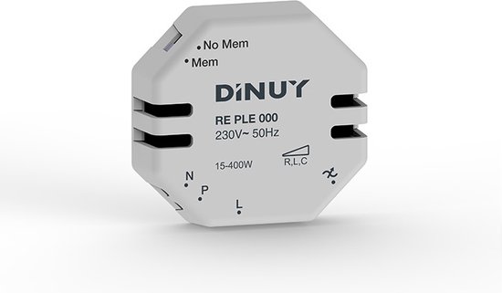 DINUY RLC Dimmer for incandescent and halogen lamps | bol