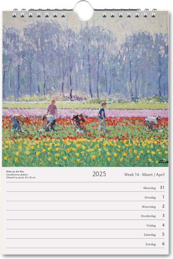 Kunst Weekkalender 2025 | bol