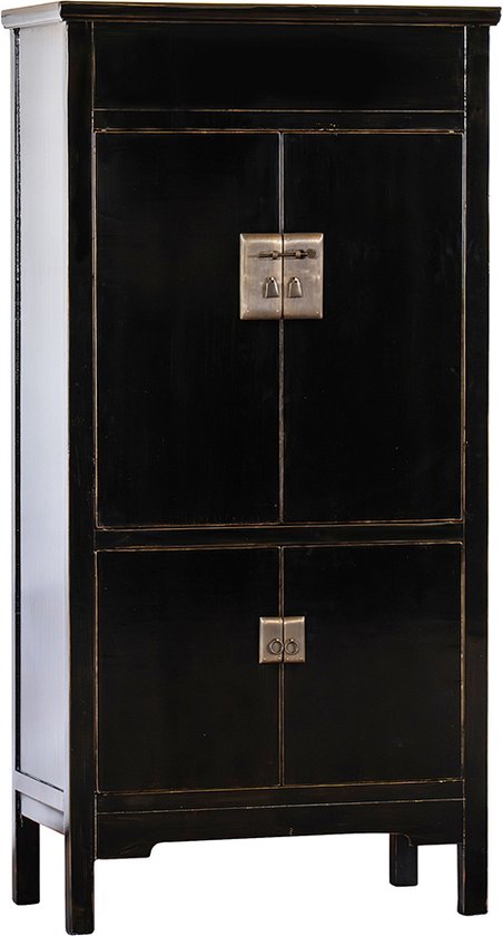 Colours of the Orient Chinese Bao Kast Zwart – Charming Black ...