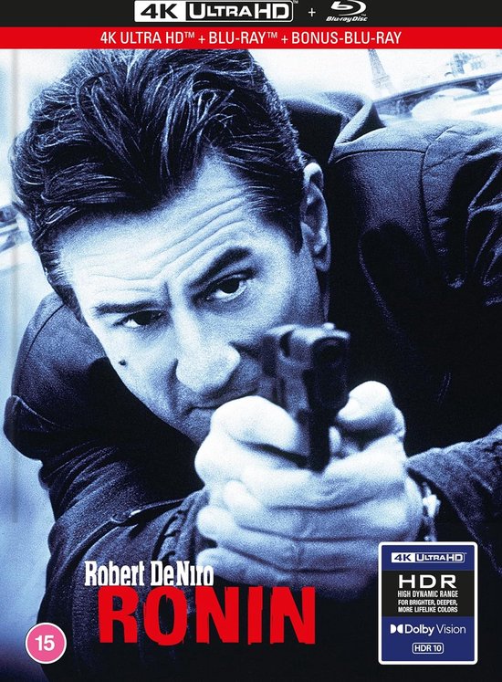 Ronin - 4K UHD + blu-ray - Limited Edition - Import, Robert De Niro ...
