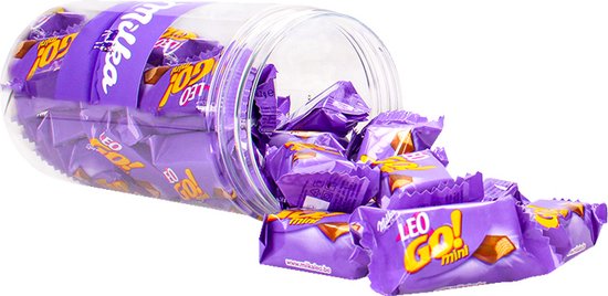 Milka Leo Go Mini - wafer met melkchocolade uit de Alpen - 500g | bol