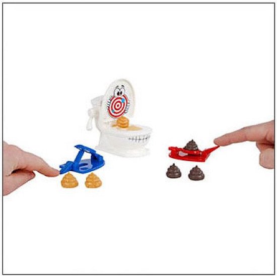 Poep schieten toilet kinderspel grappig gezelschapsspel voor kinderen ...