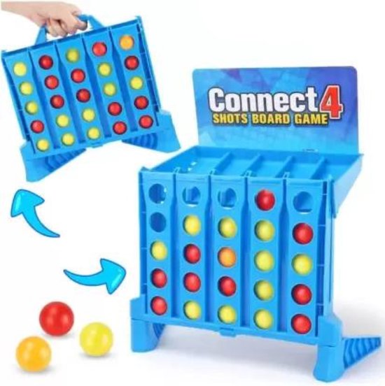 Vier op een rij - Gooi vier op en rij - 4 op een rij - Gooien - Spel ...