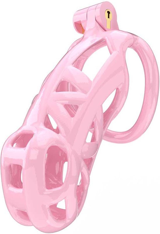 Rimba Toys - P-Cage PC01 - Kunststof Kuisheidskooi - Peniskooi - Chastity - Roze -... | bol