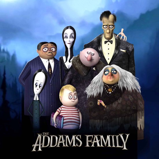 Calendrier mural 2025 de la famille Addams | bol