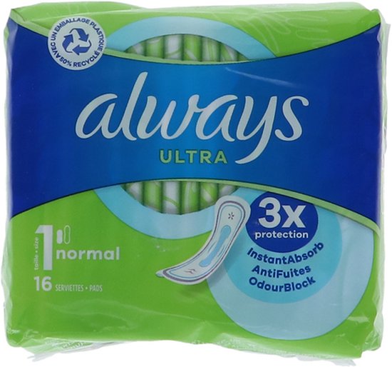 Always ultra normaal - 4 x 16 stuks voordeelverpakking | bol