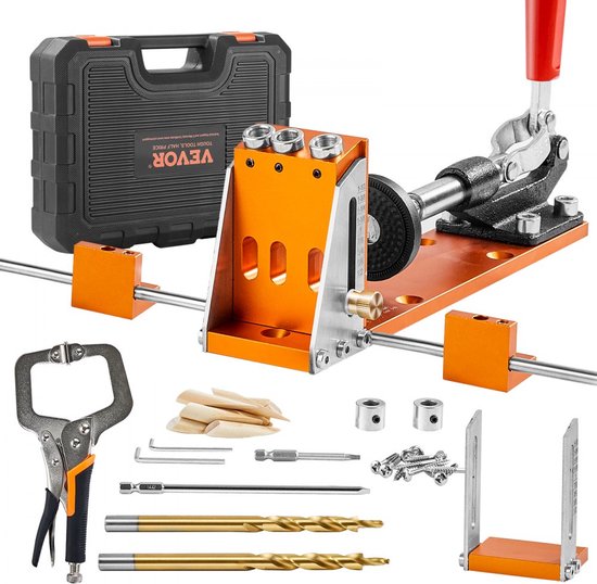 SaleSense Boormal - Pocket Hole Jig Systeem - Met Trapboren ...