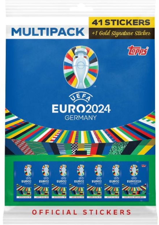 Topps - UEFA Euro 2024 - Multipack Stickers | bol