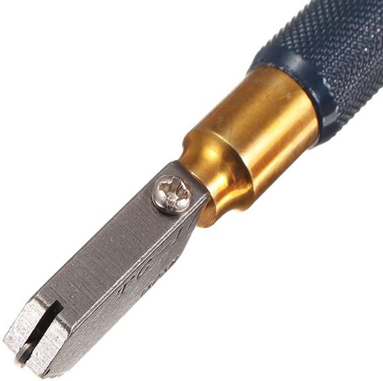 Professionele 2 in 1 Glassnijder incl - 6 Stuks - Geschikt voor Glas ...