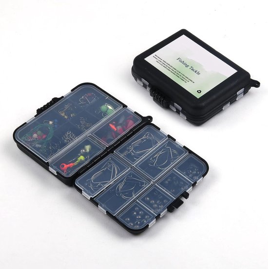 272-Delige Viskit - Hengelaccessoires Inclusief Jighaken, Zinkgewichten ...