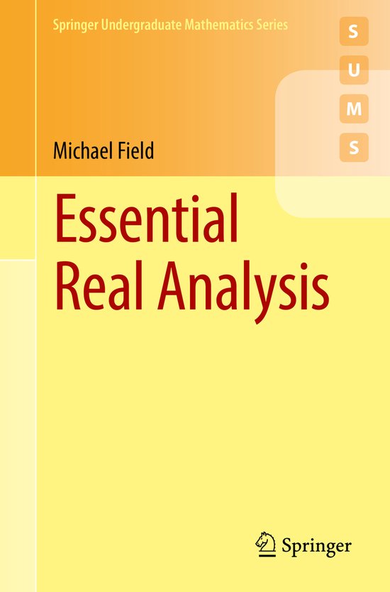 Springer Undergraduate Mathematics Series- Essential Real Analysis ...